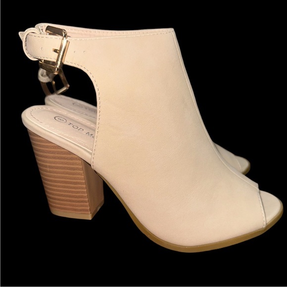 TOP Moda | Shoes | Top Moda Glenda Womens Boots Shooties Open Toe Sexy ...